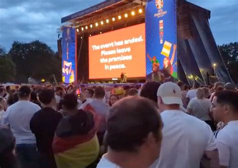 Euro 2024 Fan Park Closed During Germany Denmark Knockout Tie As