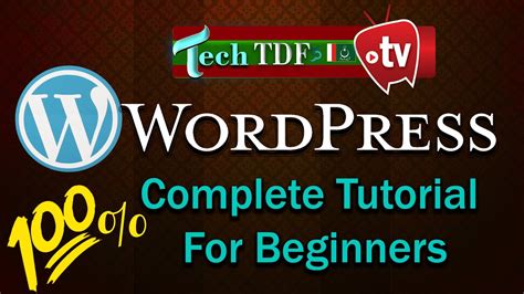 How To Make A WordPress Website Complete WordPress Tutorial For Beginners YouTube
