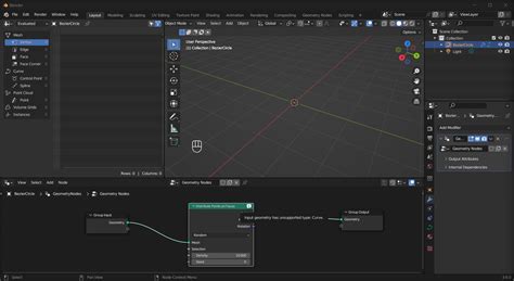 Geometry Node Basics — 3d Graphics Basics With Blender