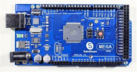 Arduino Mega 2560 Hopefully Handy For The Pins Outs Etc Tudor Barker Flickr