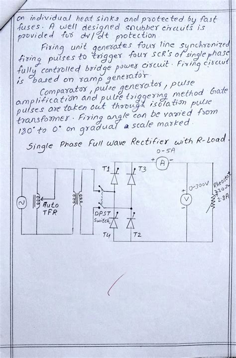 SOLUTION Fully Controlled Full Wave Rectifier Using Scr Studypool