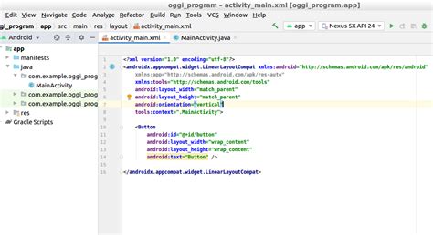 Android Studio Linear Layout Come Impostare Il Layout Lineare Algo