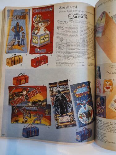 Vtg 1984 80s Sears Christmas Catalog Wish Book Toys Star Wars Atari Lego Clothes 4748523979