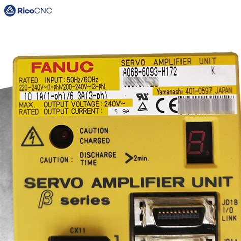 A06b 6093 H172 Fanuc System Ac Servo Drive Servo Amplifier Module