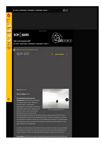 Scp 017 Anónimo Free Download Borrow And Streaming Internet Archive