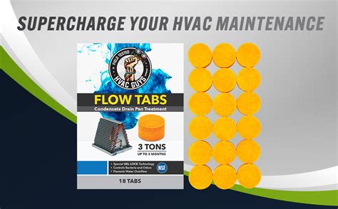 Hvac Guys Flow Tabs With Gel Lock Technology 18 Pack