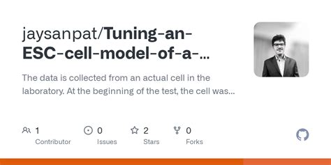 Github Jaysanpattuning An Esc Cell Model Of A Battery Cell Using
