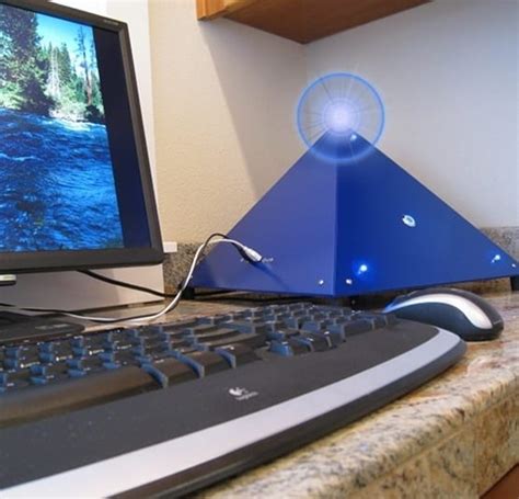 Pyramid Shaped Computer Case