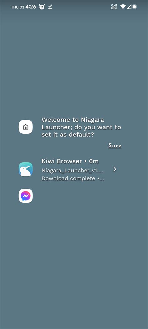 set as default launcher noti doesn t disappear · issue 1864