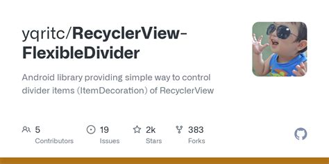 GitHub Yqritc RecyclerView FlexibleDivider Android Library Providing Simple Way To Control