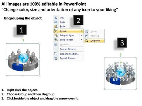 PowerPoint Designs Circular Chart With Globe Ppt Design