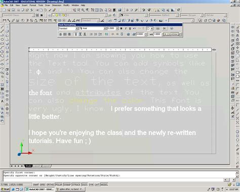 Autocad Notes