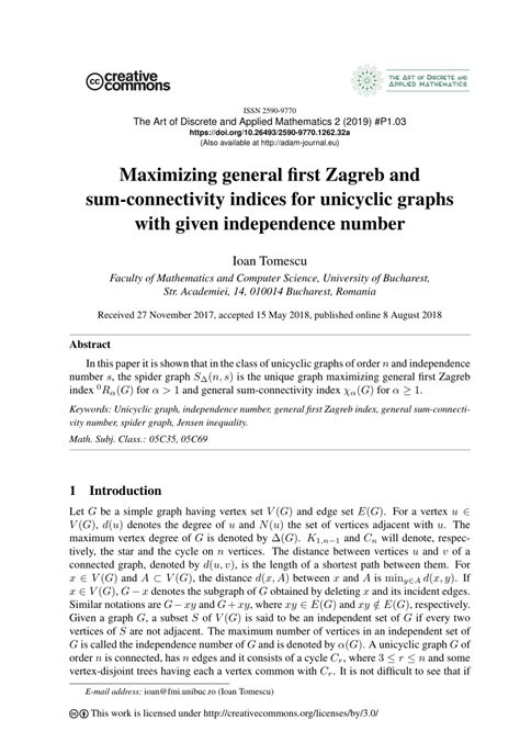 Pdf Maximizing General First Zagreb And Sum Connectivity Indices For