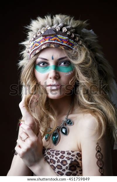 Portrait Beautiful Girl Naked Dress Indian Stock Photo Shutterstock