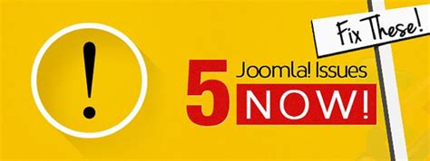 How To Fix 5 Common Issues Of Joomla 32 Joomla Learning Fix It