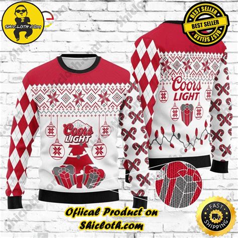 Coors Light Christmas Beer Sweater Shicloth