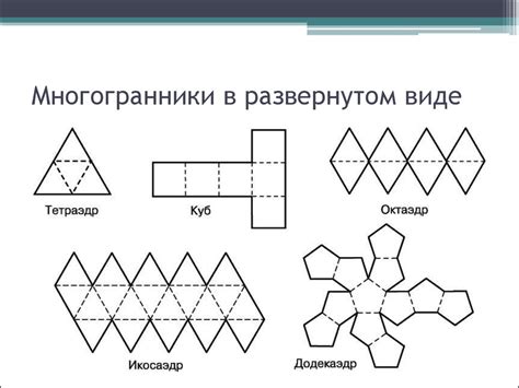 Многогранники - online presentation