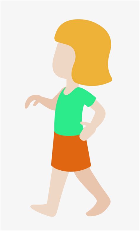 الكرتون فتاة صغيرة الكرتون فتاة صغيرة تمشي الفتاة الصغيرة صغيرة يديرها