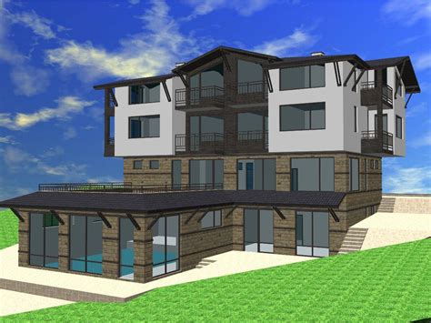 Проект на къща в гр Правец Строителни проекти Проектиране на сгради и съоръжения