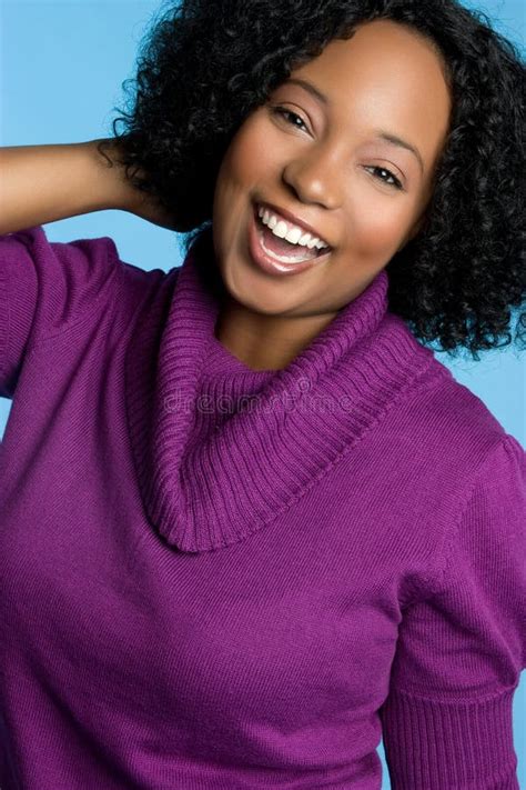 Ragazza Nera Di Risata Immagine Stock Immagine Di Sfondo