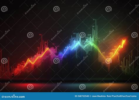 Graph Neon For Design Website Advertising Promotion Banner Analysis
