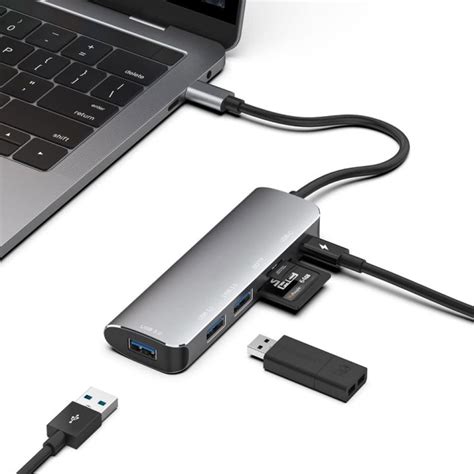 Tcf Type C 6in1 Multi Function Dock Station Usb C To Usb3 03 Pd Sd
