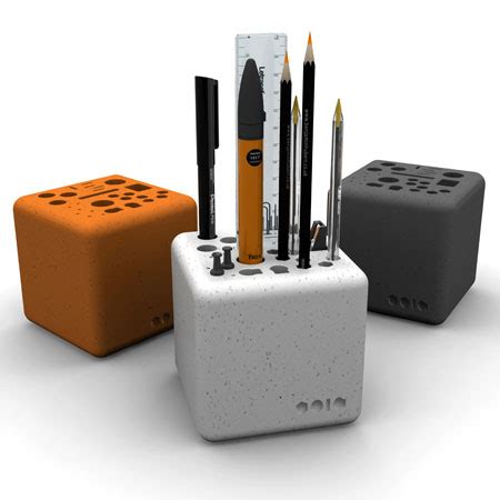 Cast Desk Tidy By Benjamin Hubert Dezeen