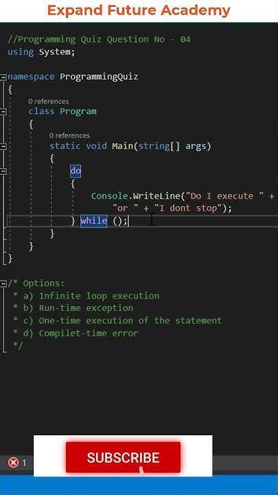 solution for programming quiz questions q4 expand future academy