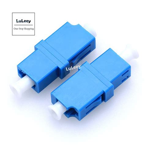 100PCS Simplex LC LC Coupler Fiber Optical Connector Coupling Ceramic Core Fiber Optical Butt