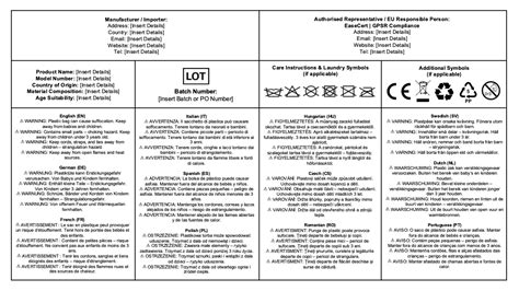 Understanding Eu Gpsr Label Symbols For Consumer Products Easecert Gpsr Compliance