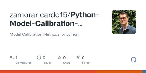 Github Zamoraricardo15python Model Calibration Methods Model
