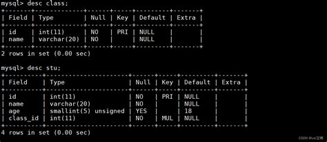 4 mysql表的约束 csdn博客