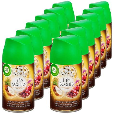 Сменный баллон для освежителя воздуха AirWick Freshmatic Life Scents ...