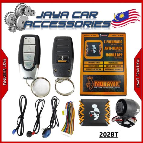 Mohawk Car Alarm 13 Pin Full Set Car Alarm Control With Mobile App