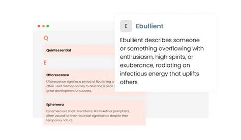 Glossary Widget For Tailor Brands Website Builder