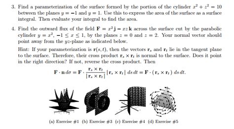solved 3 find a parameterization of the surface formed by