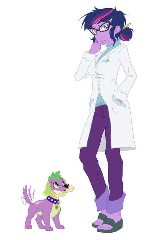 Scientist Twilight Sparkle By Ta Na On DeviantArt Personajes De My Babe Pony Leyenda De Los