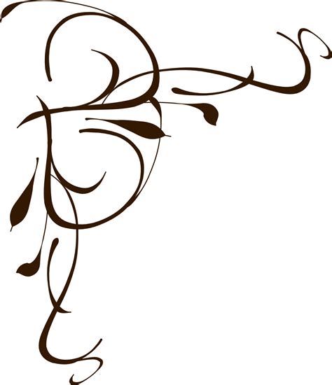Flower Corner Border Clipart Free Download On Clipartmag