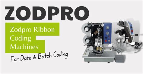 Zodpro Ribbon Coding Machine
