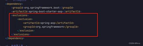Pomxml里排除某些依赖及排除springboot自带的tomcatpomxml排除依赖 Csdn博客
