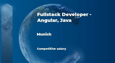 chris moffatt on linkedin vacancy fullstack developer angular java