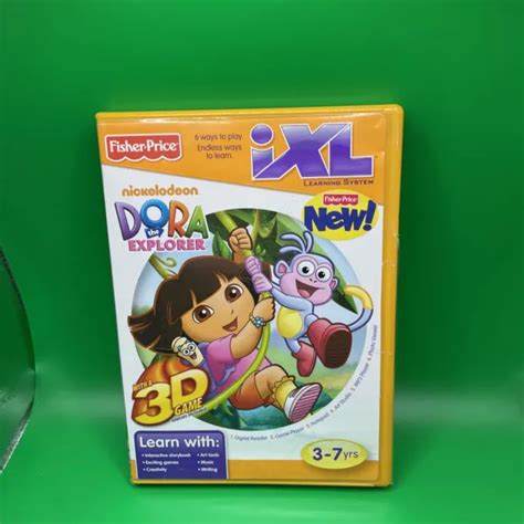 Fisher Price Ixl Learning System Dora The Explorer Gioco Solo Disco E