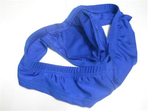 Fashion Care 2u Um005 2 Blue Thong Enhance Bulge Pouch Cheek Boxers