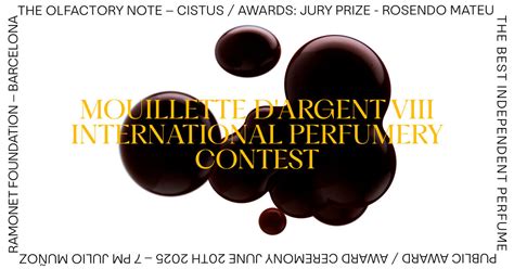 Mouillette Dargent Viii International Perfumery Contest 2025 ~ Art