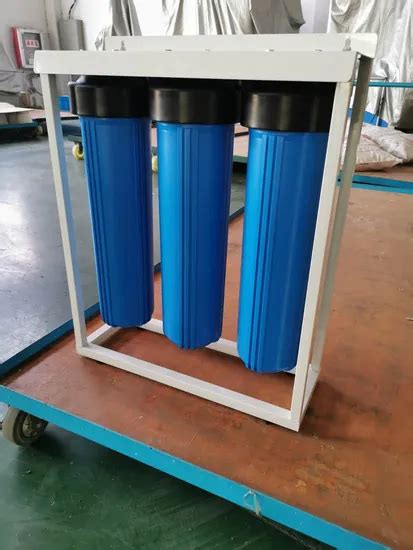 2 Stage 3 Stage Big Blue Cartridge Filer Housing 4 5x20 Water Filter