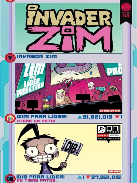 Invasor Zim Issue 43 Traducido Al Español Pdf