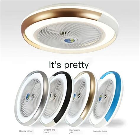 포스트모던 Led 천장 팬 램프 원격 제어 조명 지능형 천장 팬 원격 제어 램프 침실 레스토랑 Aliexpress