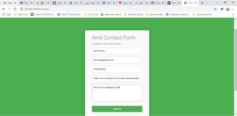 Create Contact Form In Laravel 58 Scmgalaxy
