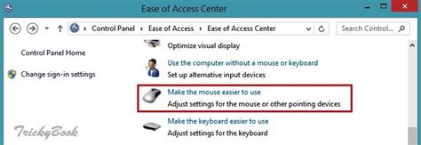 How To Use Keyboard As Mouse In Windows TrickyBook