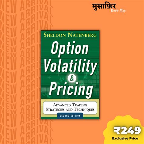 Option Volatility And Pricing Musafir Book Stop